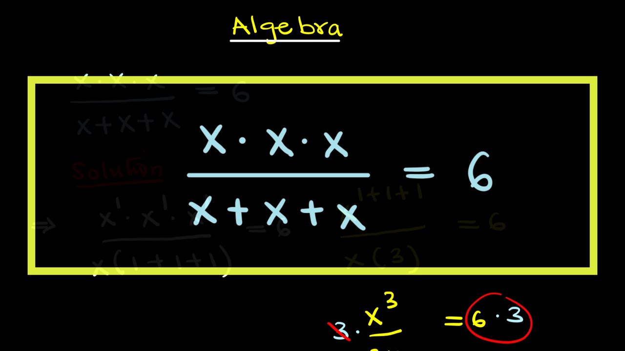 A nice problem | Solve for x | Algebra - YouTube
