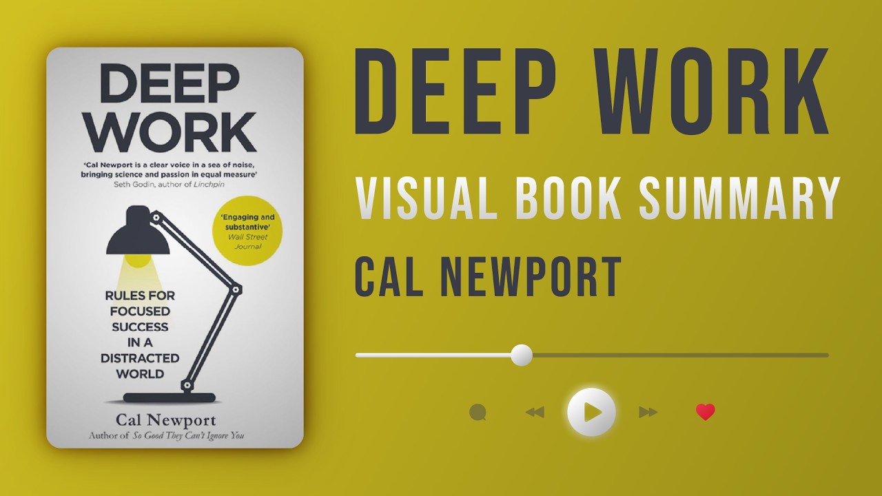 Deep work (Cal Newport) visual book summary - YouTube