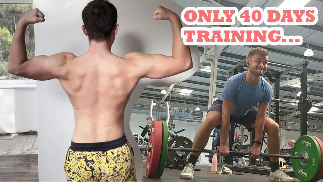 40 Days of Beginner Back Gains - YouTube