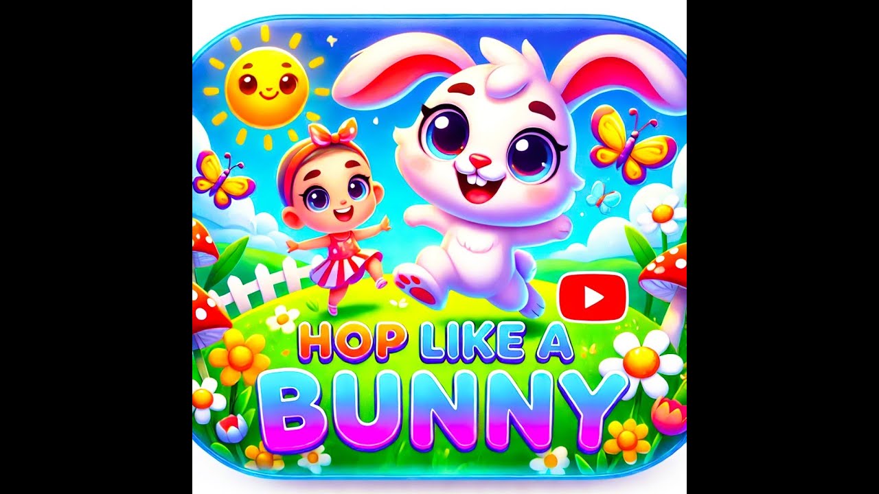 Hop Like a Bunny Song 🐰 Fun Animal Rhymes for Kids & Toddlers! - YouTube