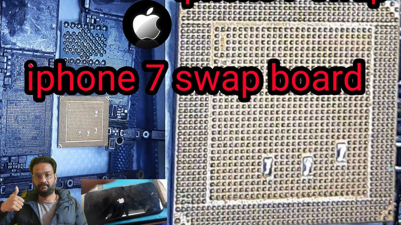 iphone 7 swap boardiphone 7 swapping - YouTube