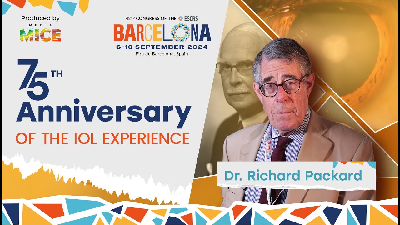 The 75th Anniversary of the IOL Experience at ESCRS 2024 with Dr ...
