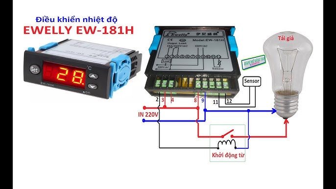 Source Digital Eliwell Temperature Controller EW-181H On