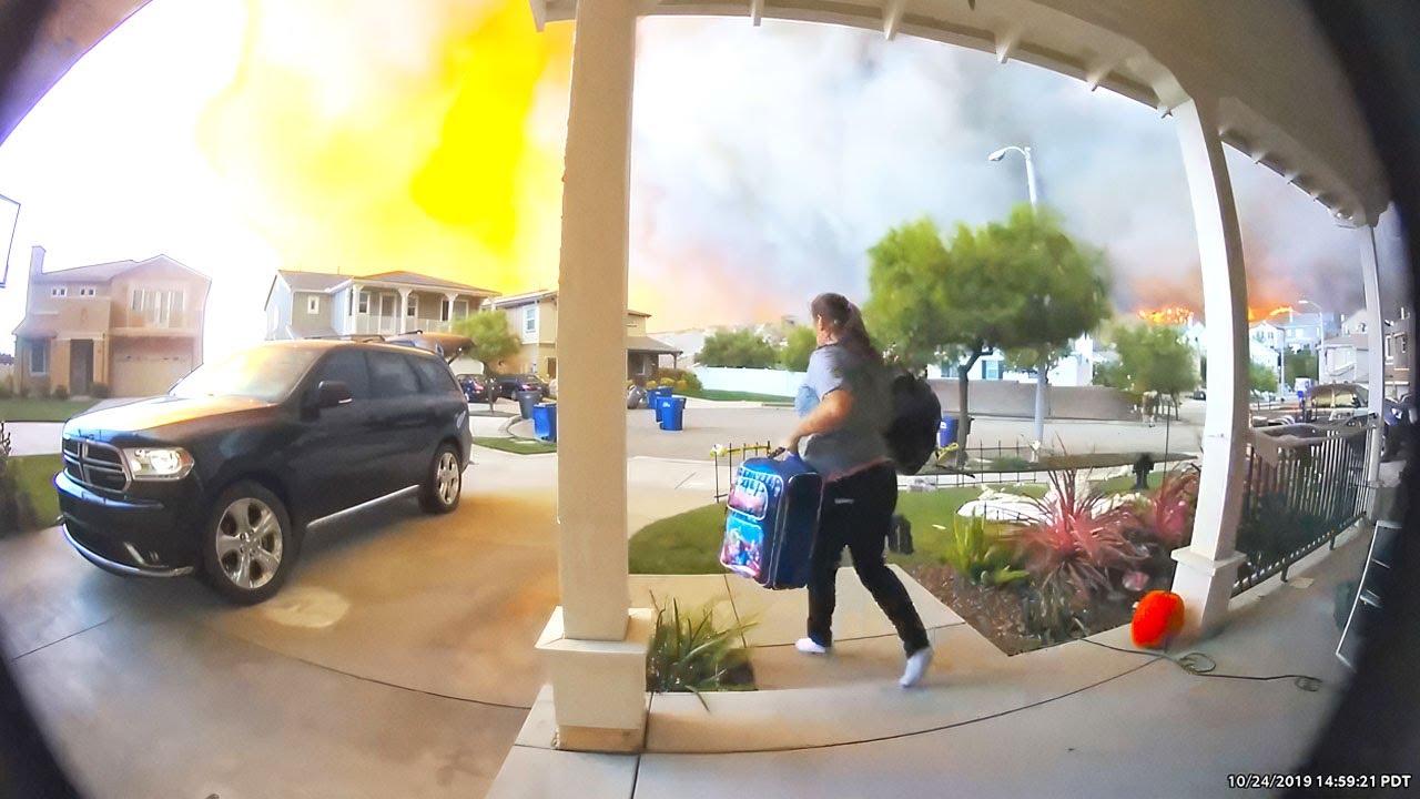 10 Terrifying Close Calls Caught On Security Camera - YouTube