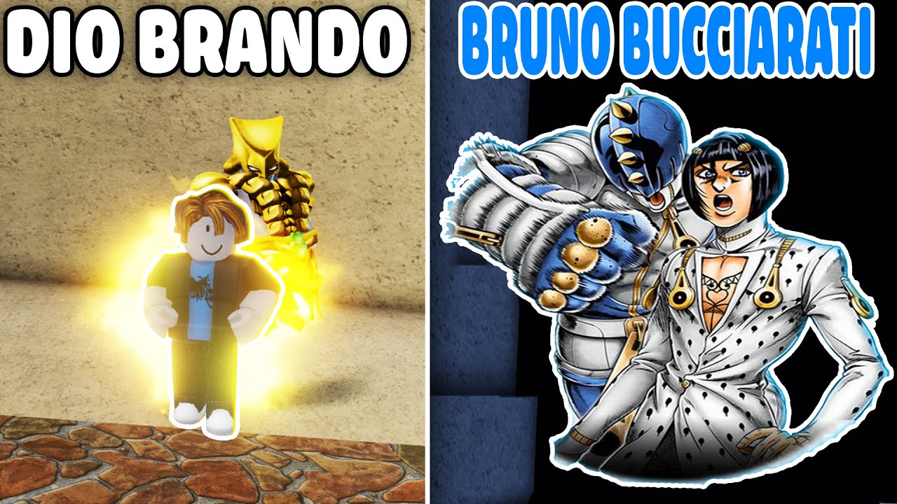 Roblox | SỞ HỮU STAND DIO BRANDO VÀ NHIỆM VỤ GIẾT BOSS BUCCIARATI ...