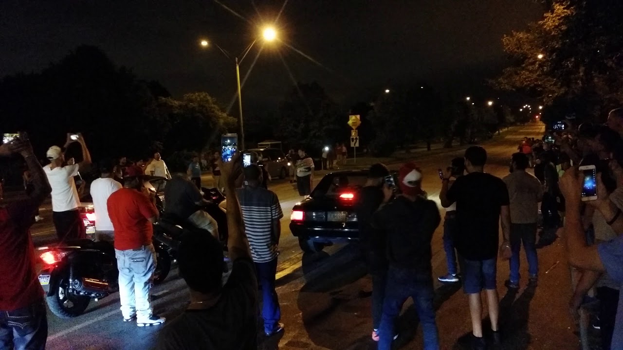 Philly Street Racing - Rx7 Turbo vs Mustang - YouTube