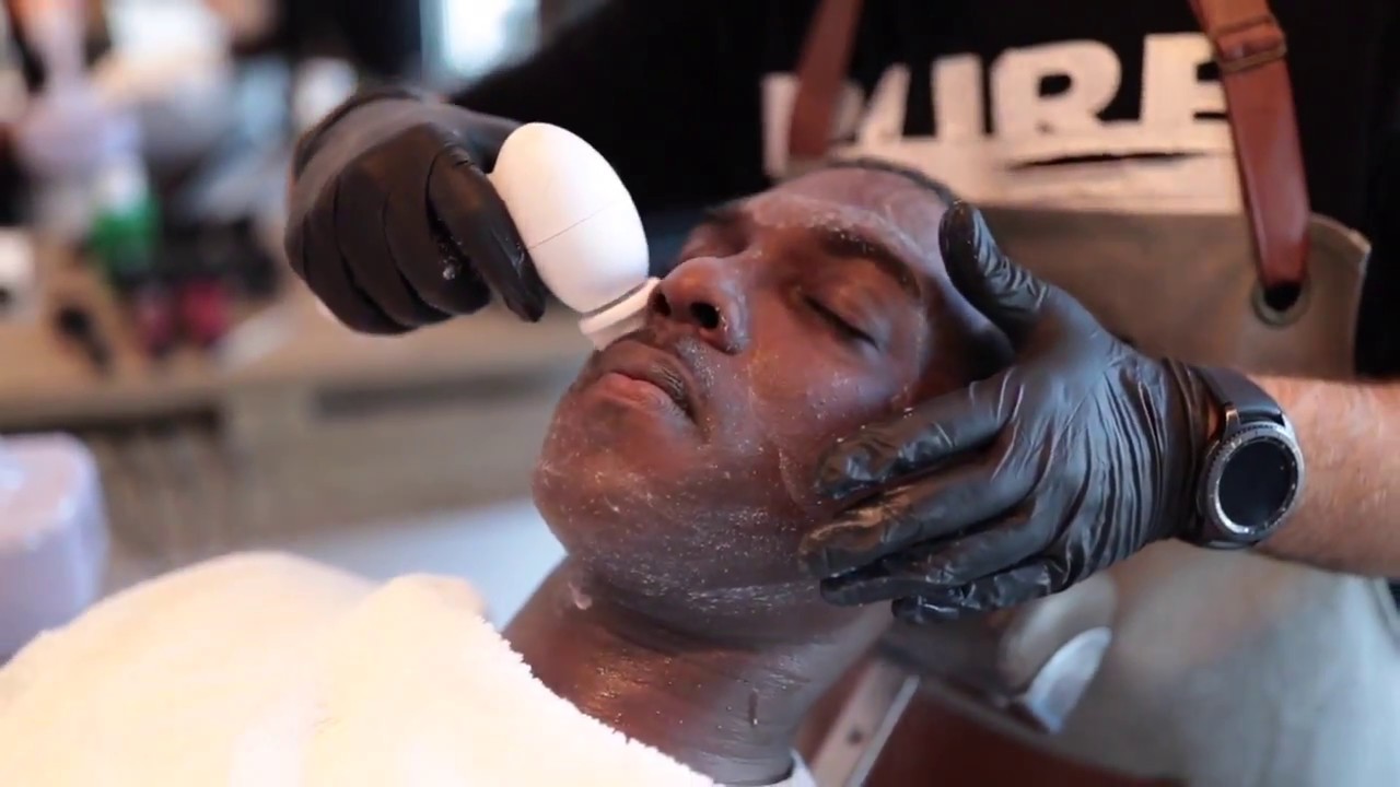 FACIAL BLACK MASK ELEGANCE STEP BY STEP - YouTube