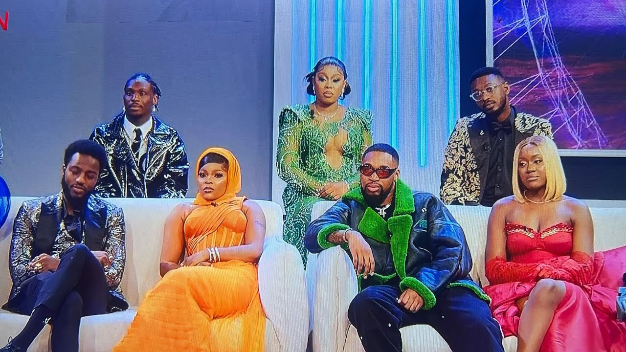 BBN S7 Level Up Reunion EPISODE 1.. Daina expose Amaka, Bella fights ...
