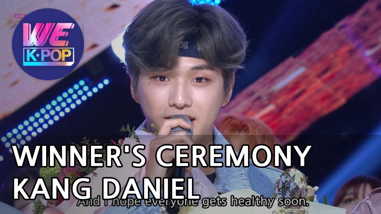 Winner's Ceremony : KANG DANIEL [Music Bank / ENG / 2020.04.03] - YouTube