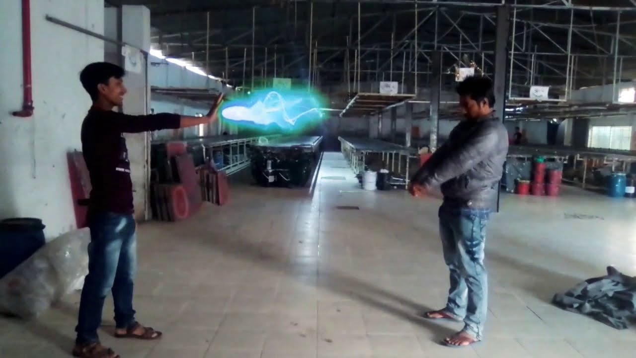 How to make Edit Super power video POWER director - YouTube