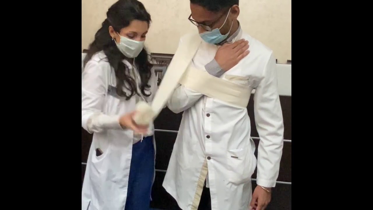 Desault’s & Velpeau’s bandage - YouTube