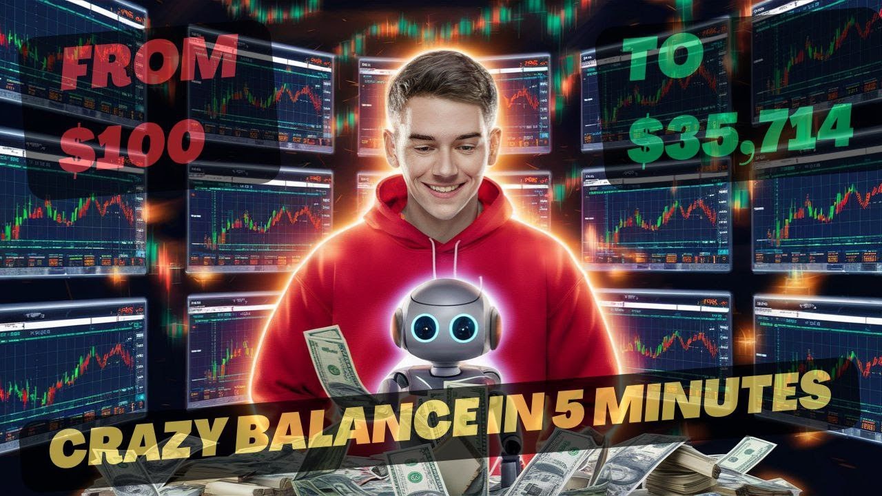 CRAZY TRADING ROBOT THAT MAKE PROFITS ON 5S EXPIRY TIME // POCKET ...