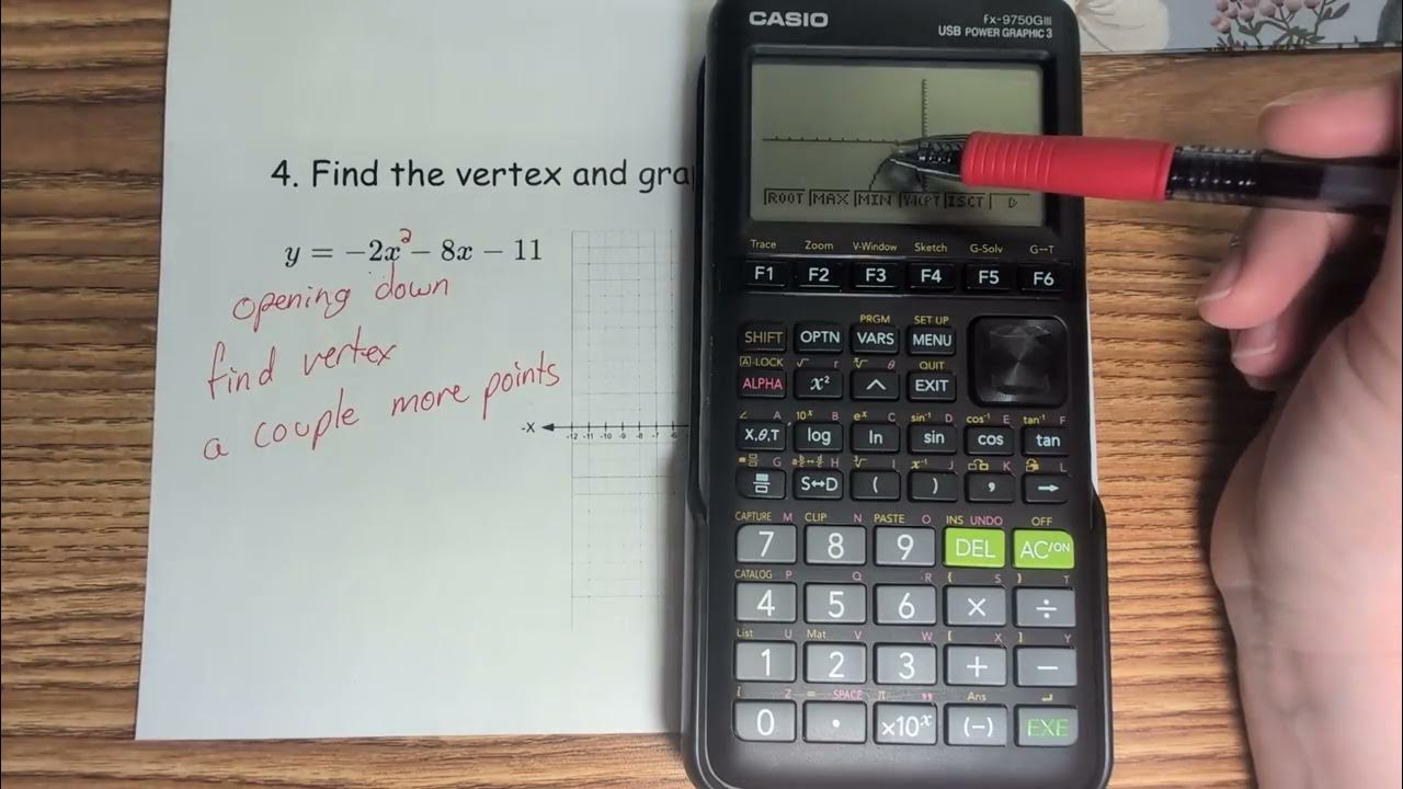 Graphing Quadratic Functions - YouTube
