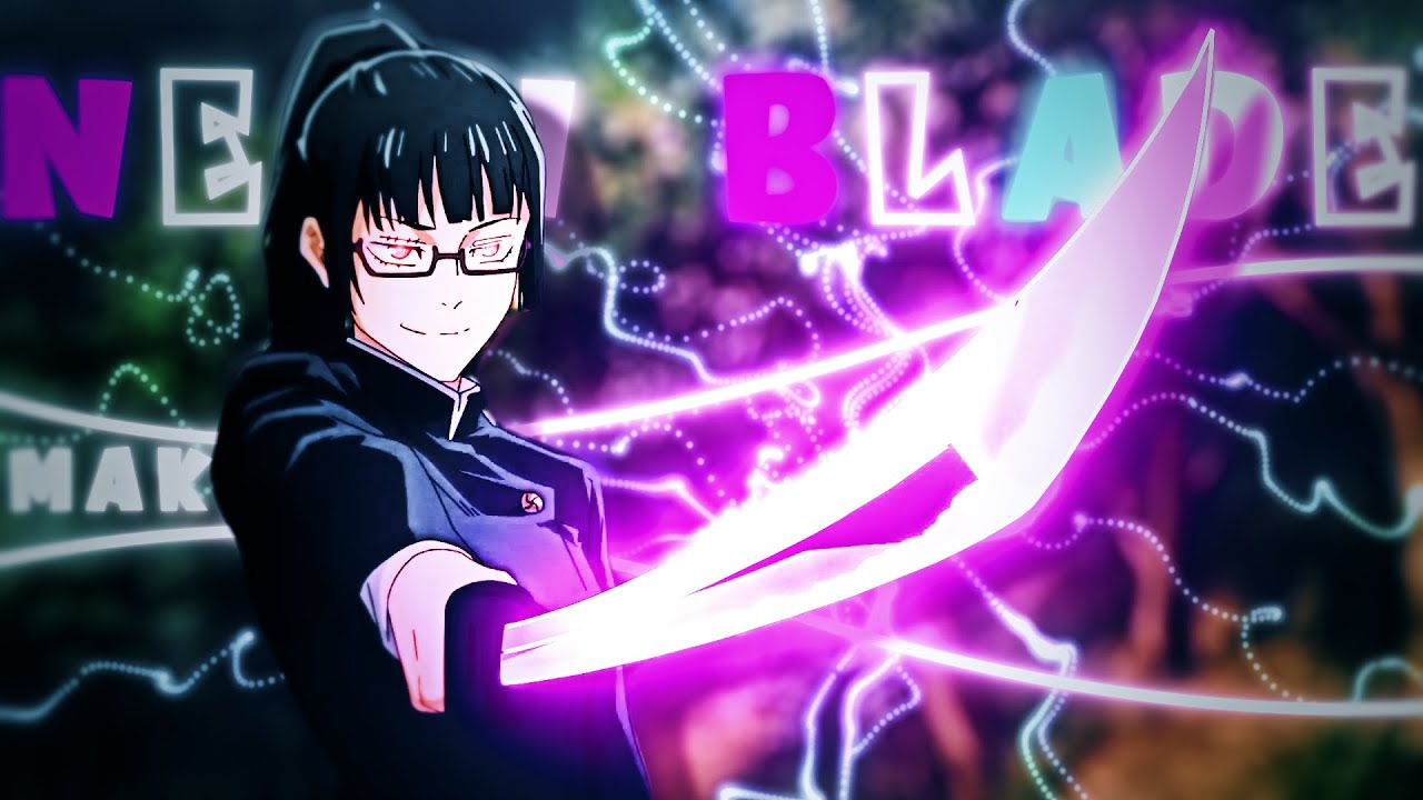 Jujutsu Kaisen "Badass" [AMV/EDIT] Maki - Neon Blade🔥 - YouTube