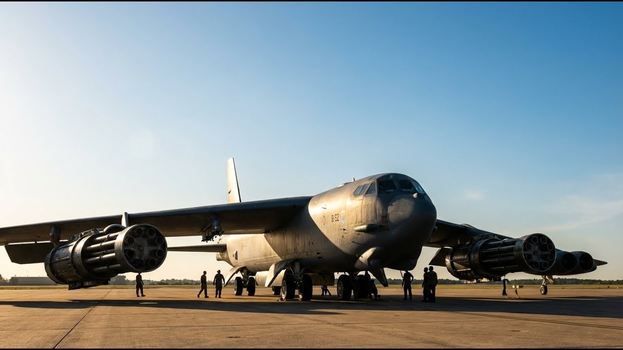 Tensions Rise! US B5 Bombers Upgraded with Massive Rotary Missile ...