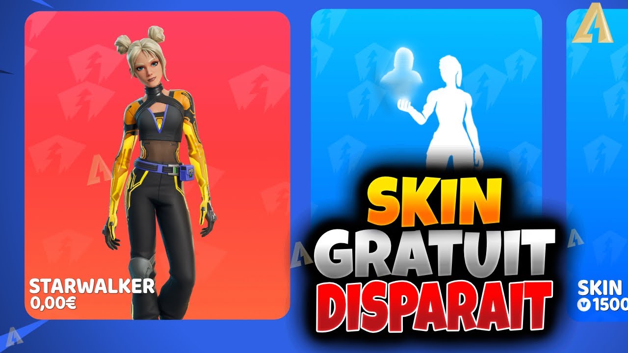 *ALERTE* Nouveau Skin 1100 Vbucks GRATUIT Disparaît Ce Soir Fortnite ...