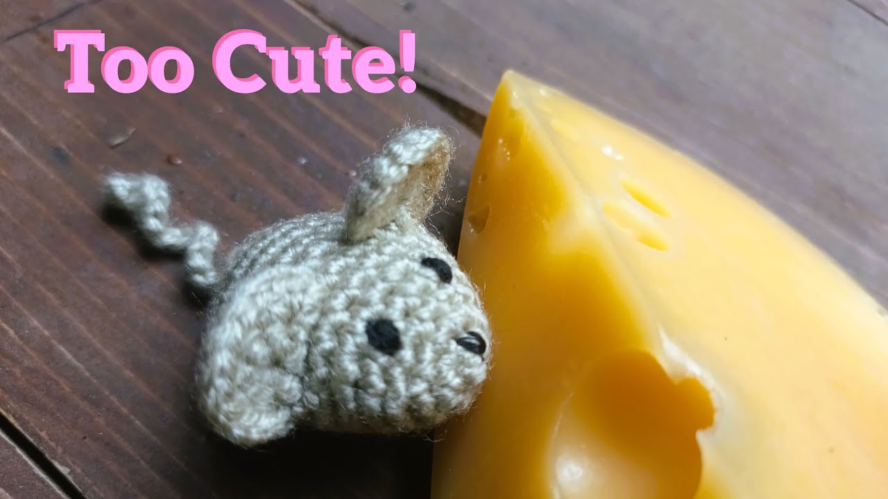 I Crocheted a Tiny Mouse and It’s TOO CUTE to Handle 🐭🧶 | Satisfying ...