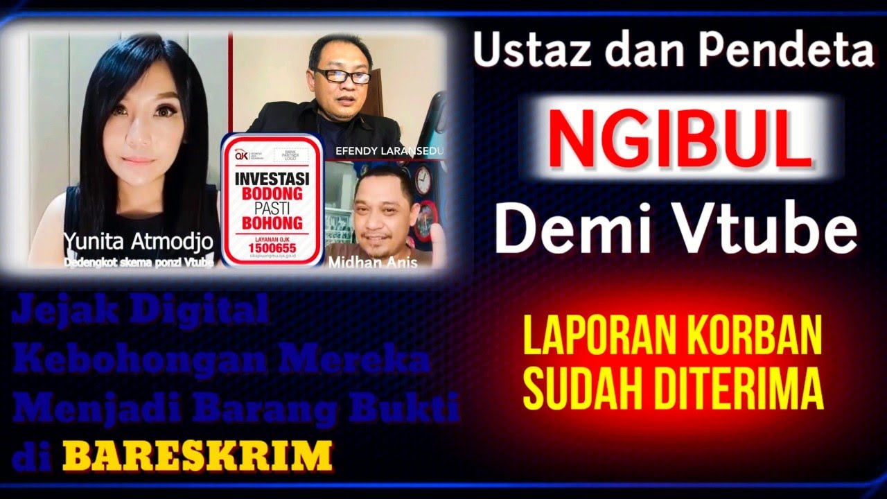 Kebohongan Leader Vtube Jadi Barang Bukti Bareskrim‼️ Menangis Bersama - YouTube