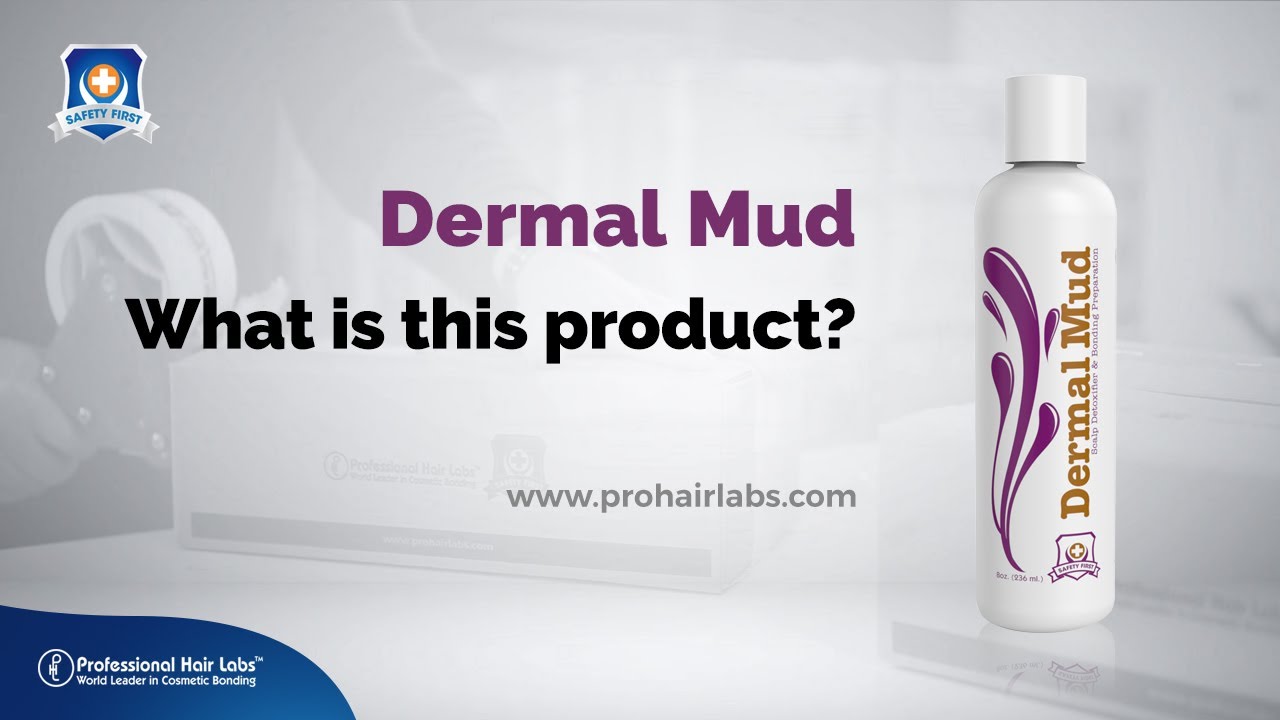 Dermal Mud - Hair Replacement Scalp Preparation Mud - Professional Hair ...