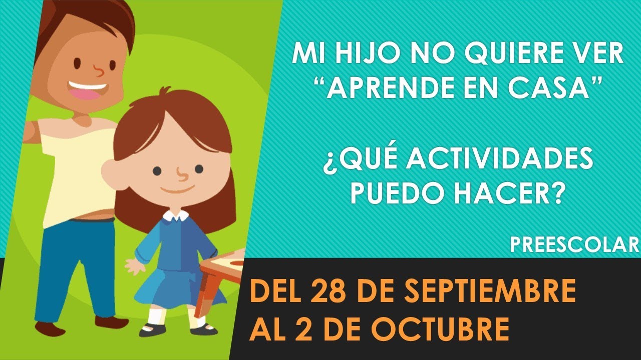 ACTIVIDADES SENCILLAS PARA PREESCOLAR | 28 SEPT A 2 OCT | ACTIVIDADES ...