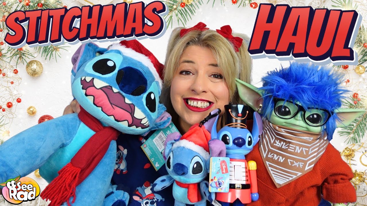 STITCHMAS IS HERE - Stitch Holiday Haul - YouTube