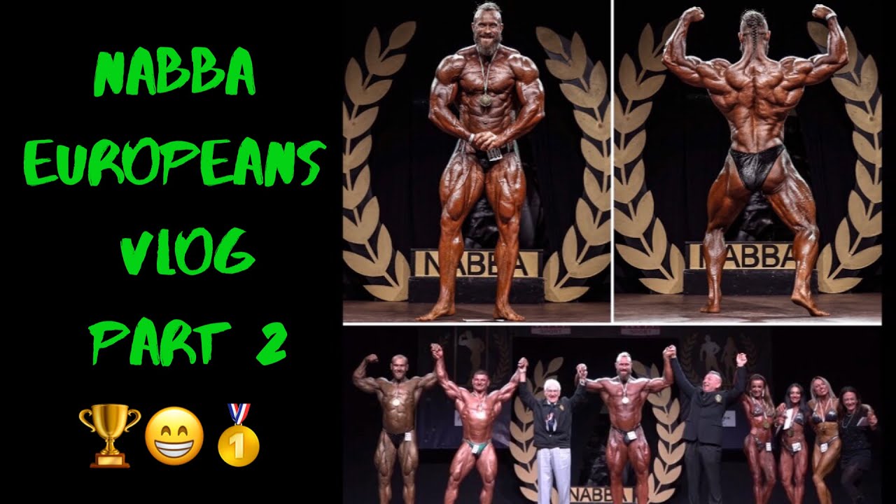 NABBA Europeans Vlog Part 2 - YouTube