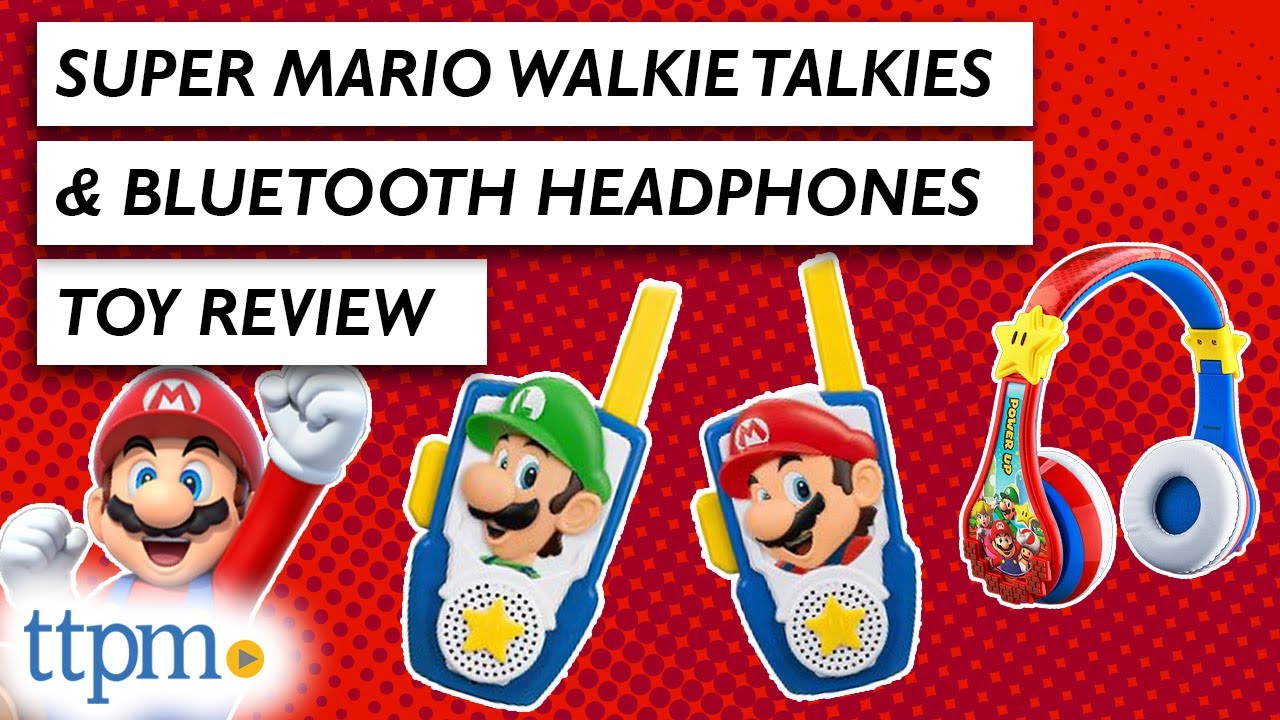 Super Mario Bros. Electronics for Kids! - YouTube