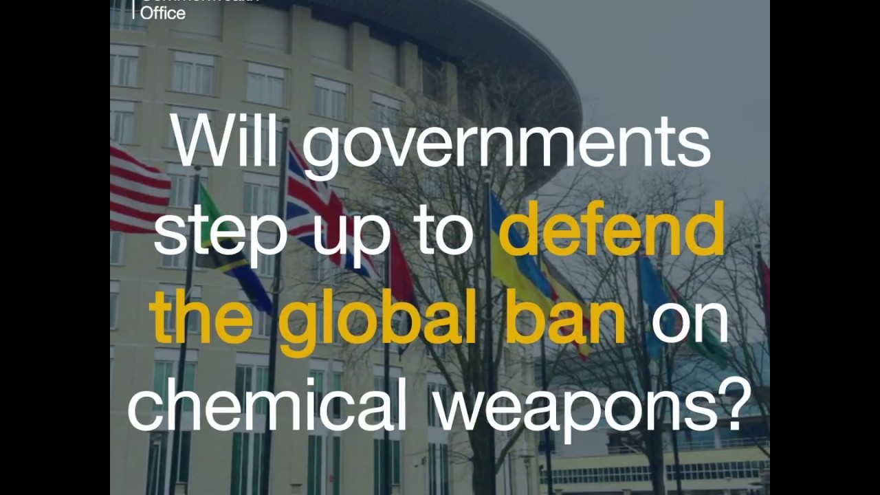 Defending the global ban on chemical weapons - YouTube
