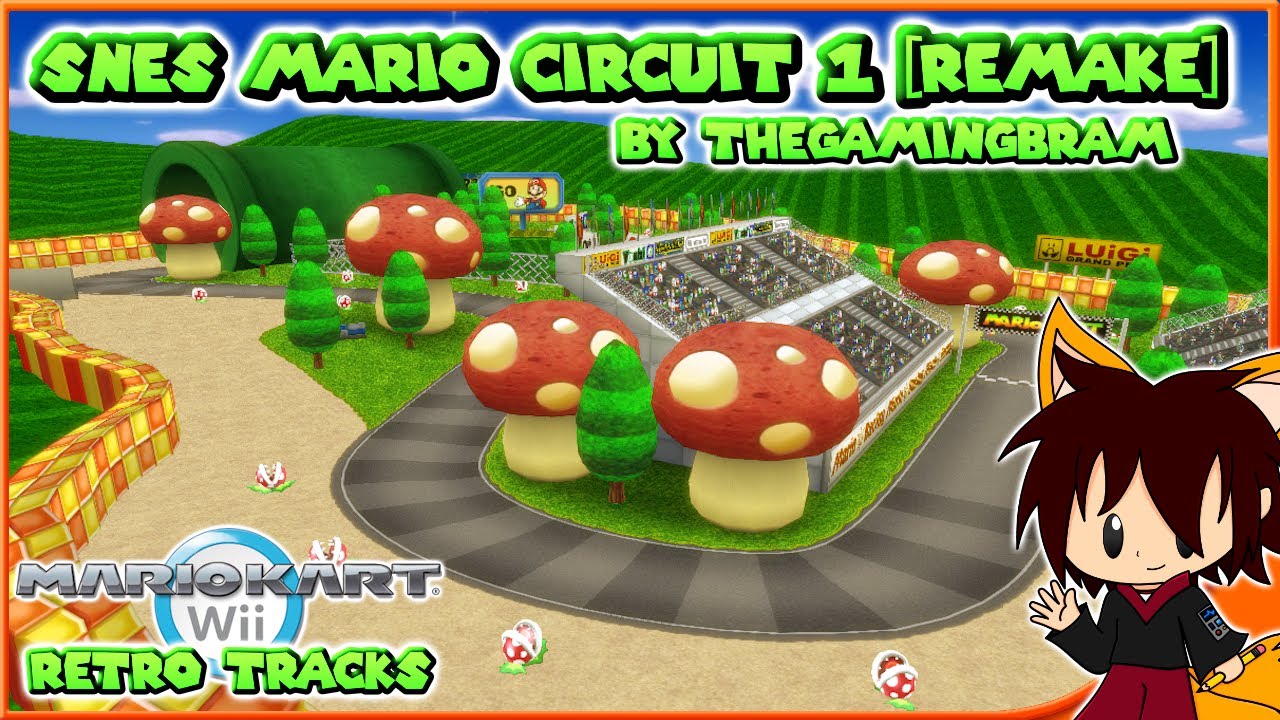 MKWii CT Showcase - SNES Mario Circuit 1 [Remake by TheGamingBram ...
