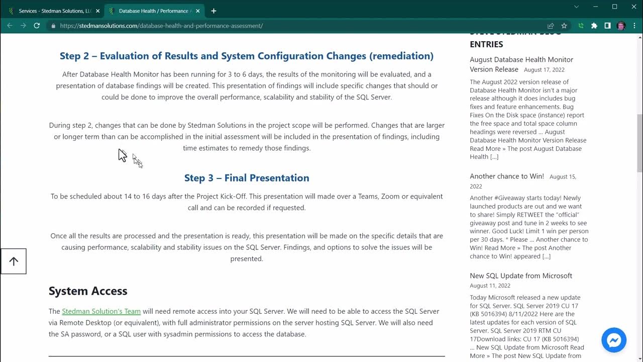SQL Server Assessment What do we do - YouTube