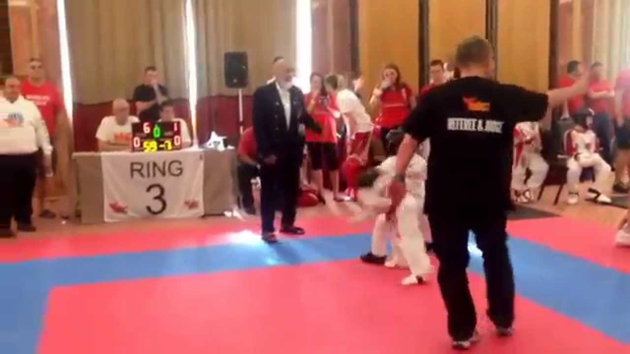 Jack Cronin-McGrath 2nd fight WKC world championships 2014 - YouTube