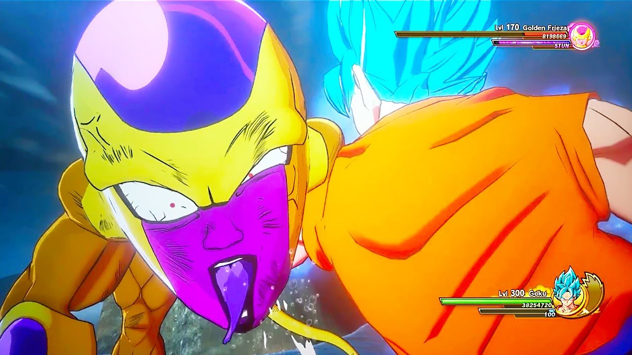 Goku vs Golden Frieza Boss Fight - Dragon Ball Z Kakarot - YouTube