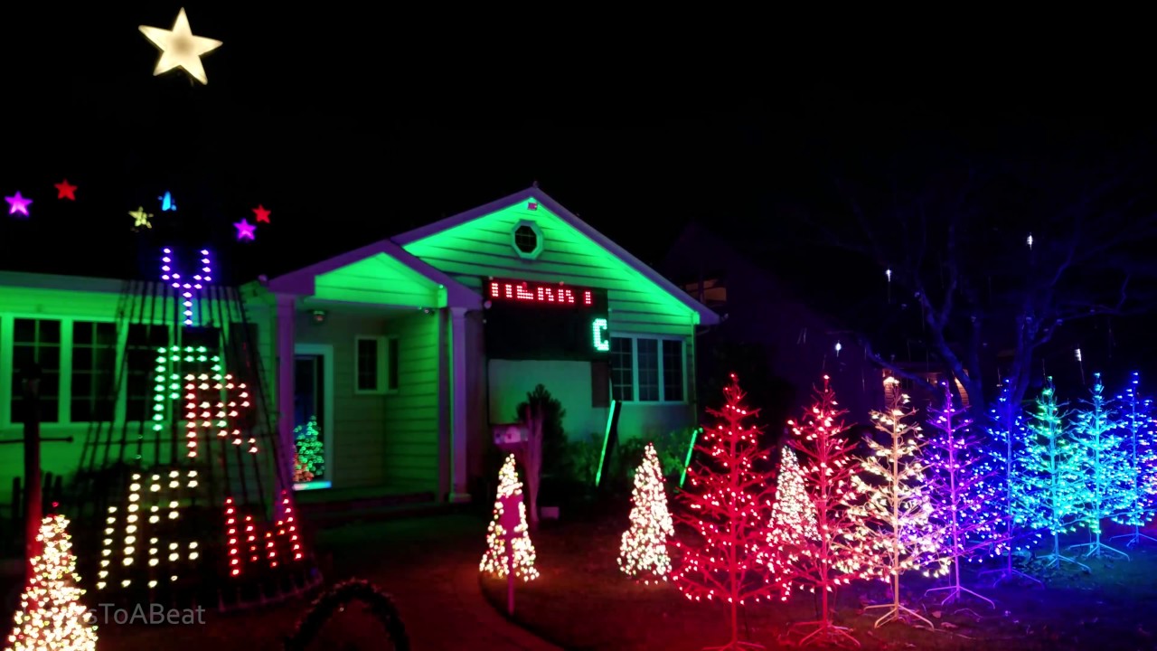 Christmas Lights to Feliz Navidad - 2016 - YouTube