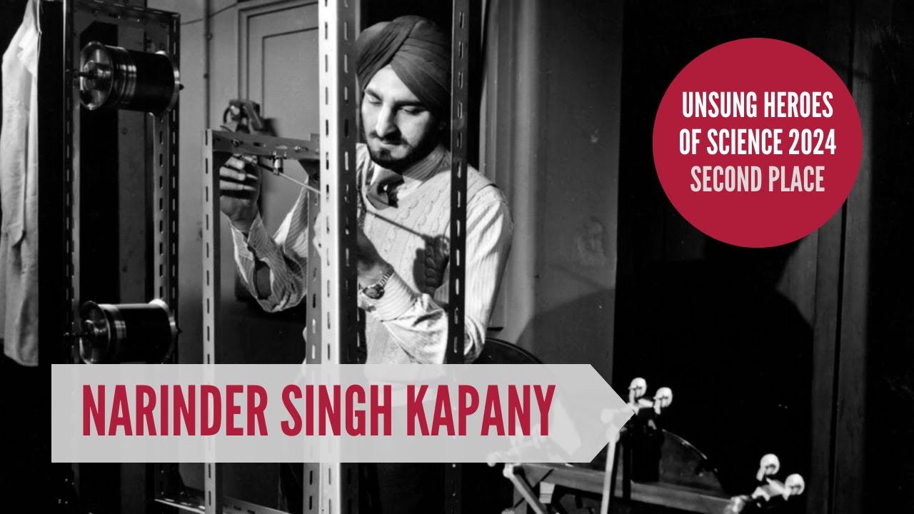 Narinder Singh Kapany - Unsung Heroes of Science 2024 - YouTube