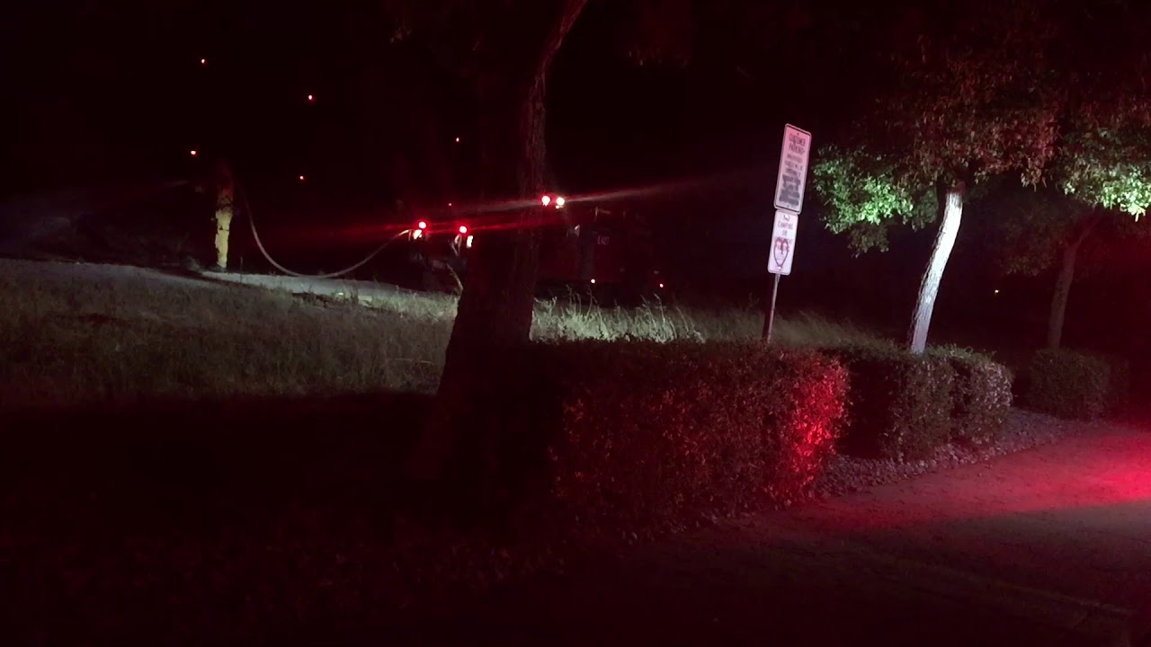 Sacramento Metro Fire District responding and on scene of a 100x100 ...