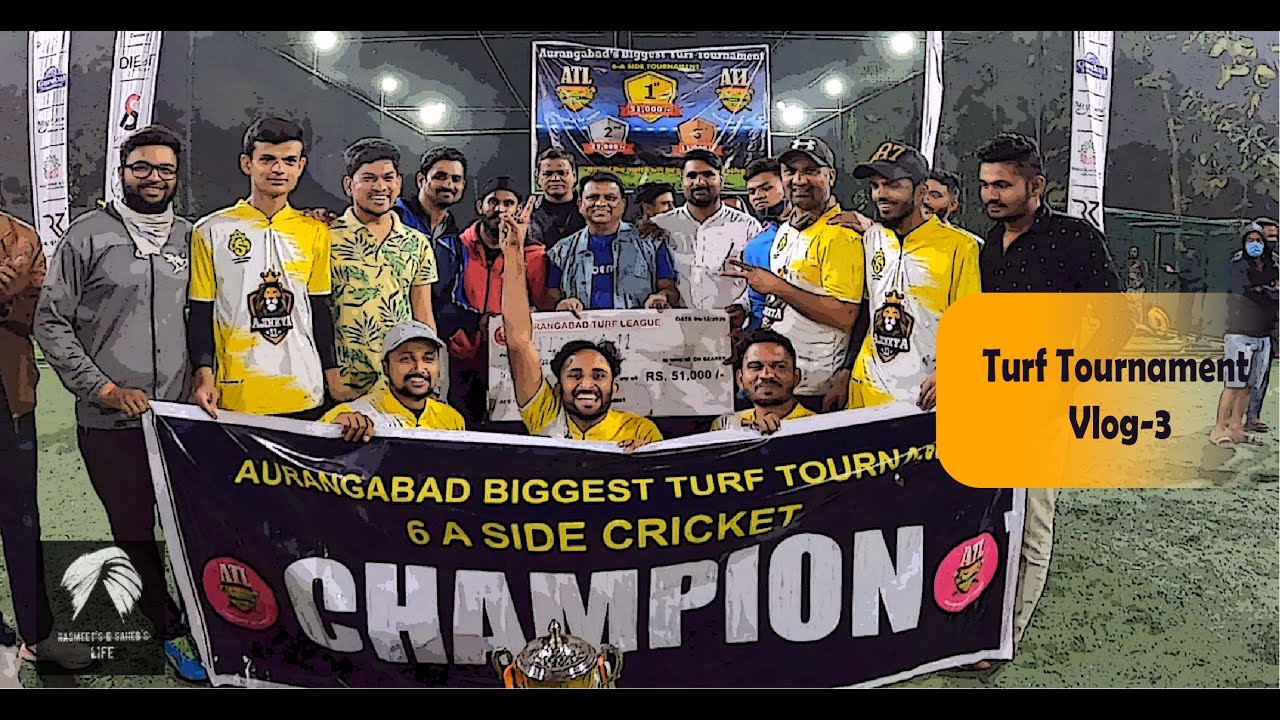Vlog-3 Turf Tournament Held At Aurangabad #cricket #turf #AURANGABAD # ...