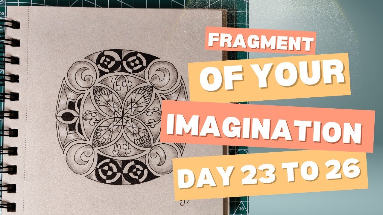 Zentangle art with fragments Naks, Frofeese , Algae , Lacyck and 3GS ...