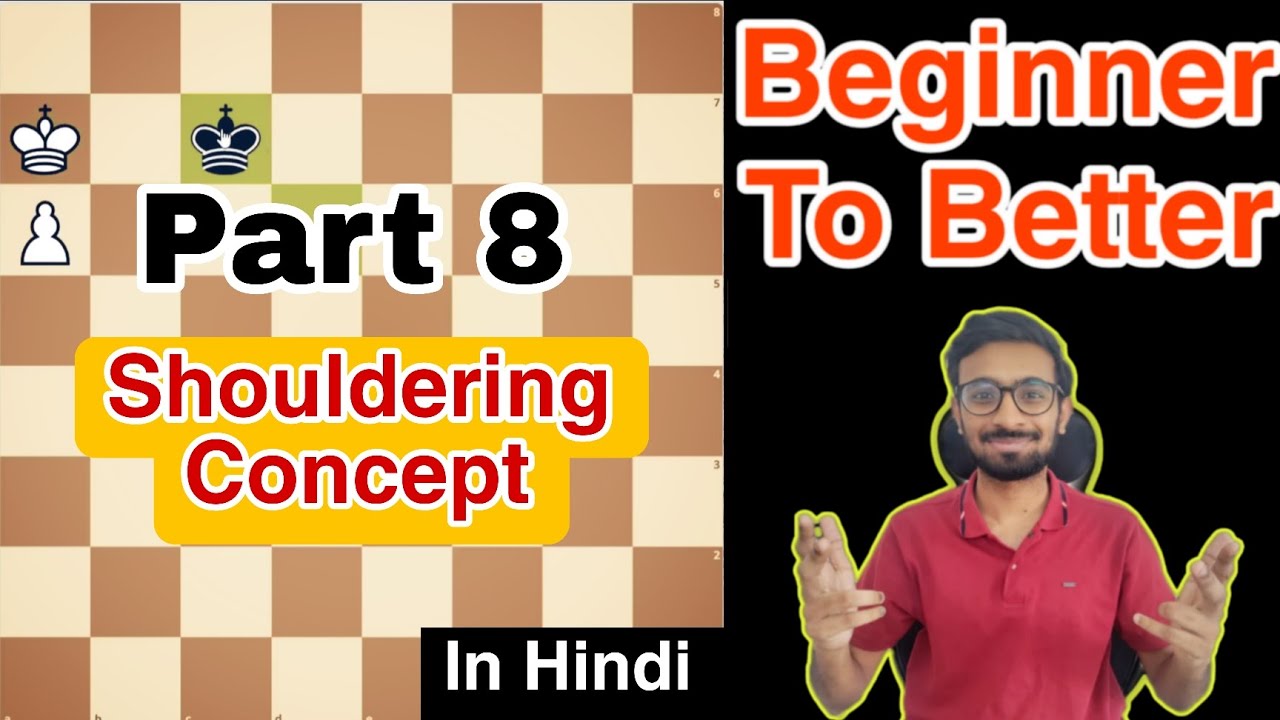 Shouldering of King in Chess Endgame | Beginner To Better Part 8 ...