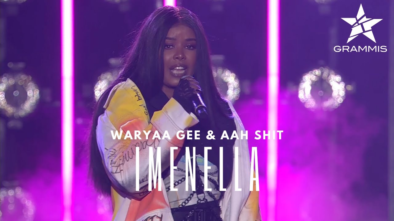 Imenella - Waryaa Gee & Aah Shit (Live Grammis 2020) - YouTube