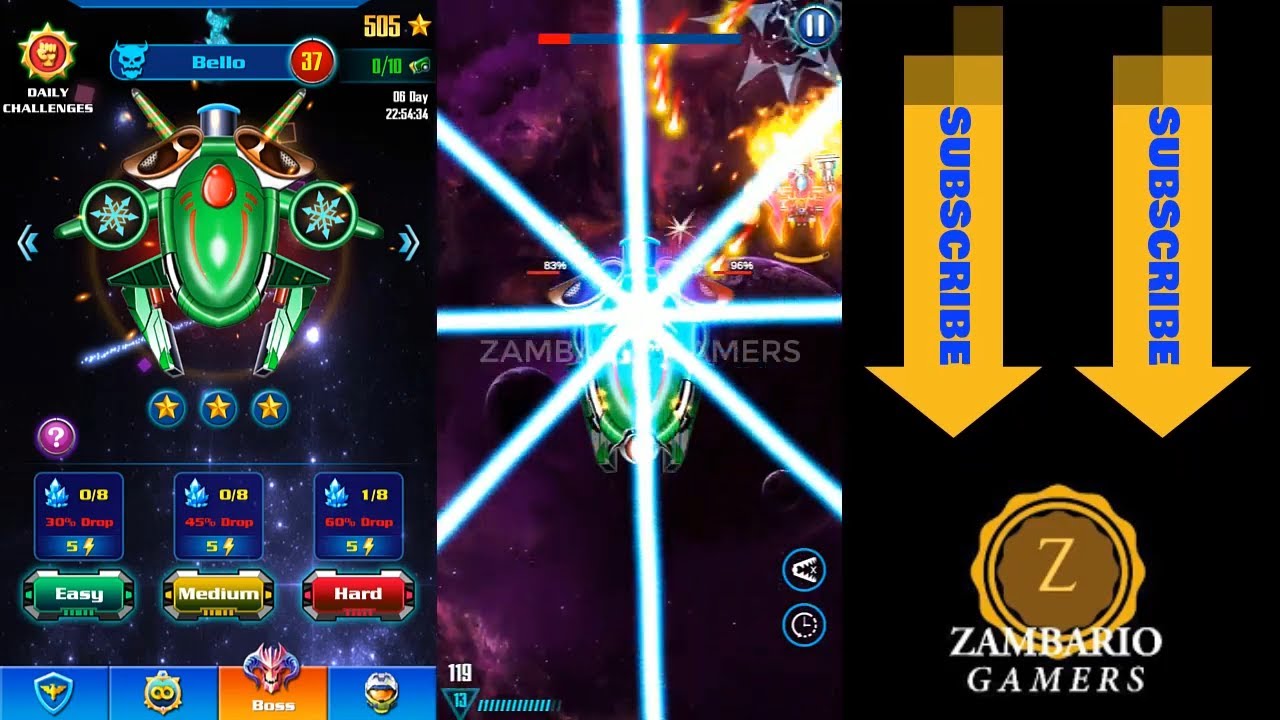 Bello Alien Shooter | Boss 37 | Campaign Level 148 Boss | Galaxy Attack ...