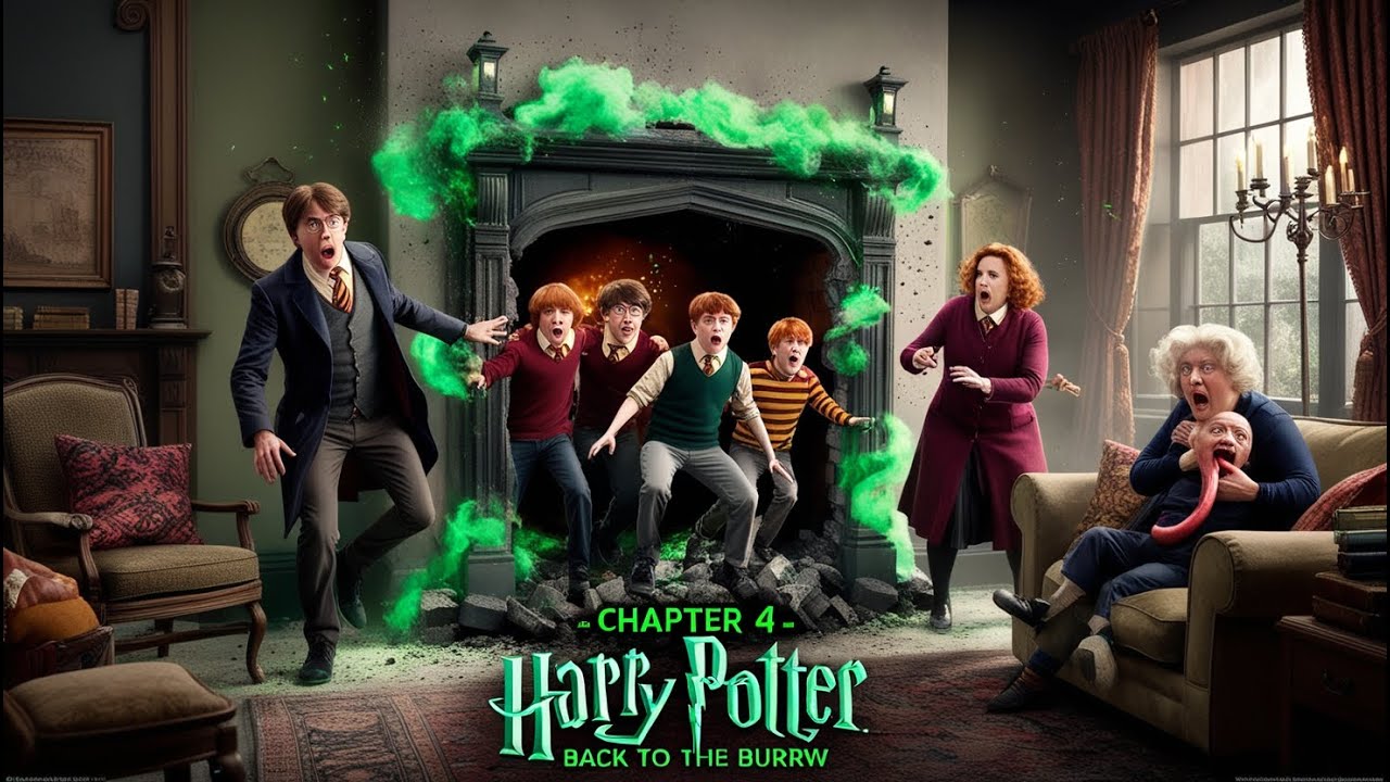 I'm Reliving Harry Potter Magic Back at the Burrow with Goblet of Fire ...