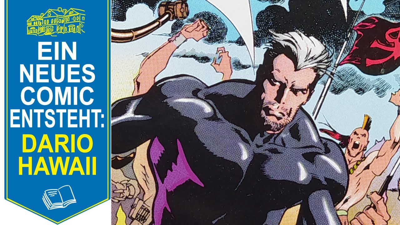 WIE ICH MEIN COMIC SCHREIBE /STORY / TUTORIAL: "DARIO HAWAII" ACTION ...