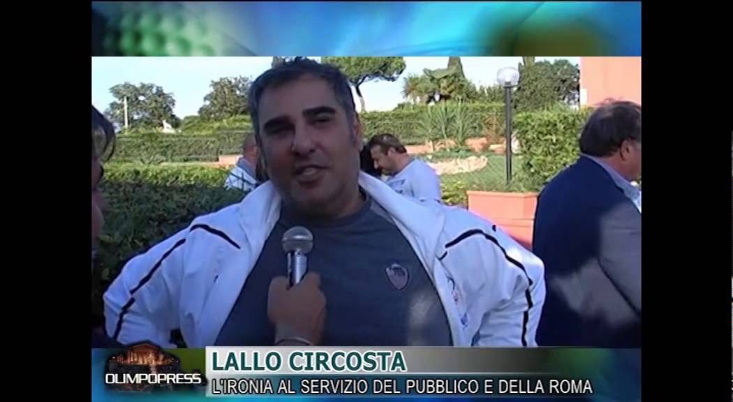 Lallo Circosta alla festa d'apertura della Totti Soccer School 2015 ...