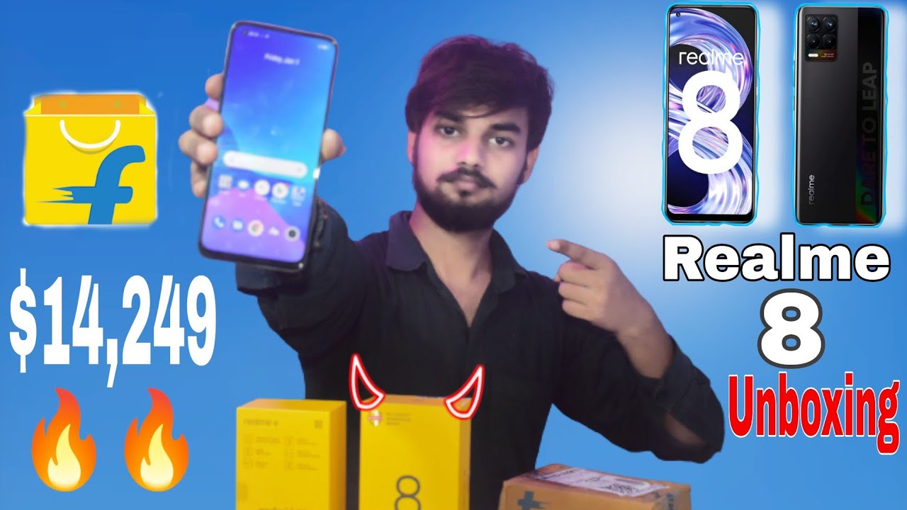 Realme 8 (6Gb+128Gb) Cyber Black | Unboxing | Review |2021 ...