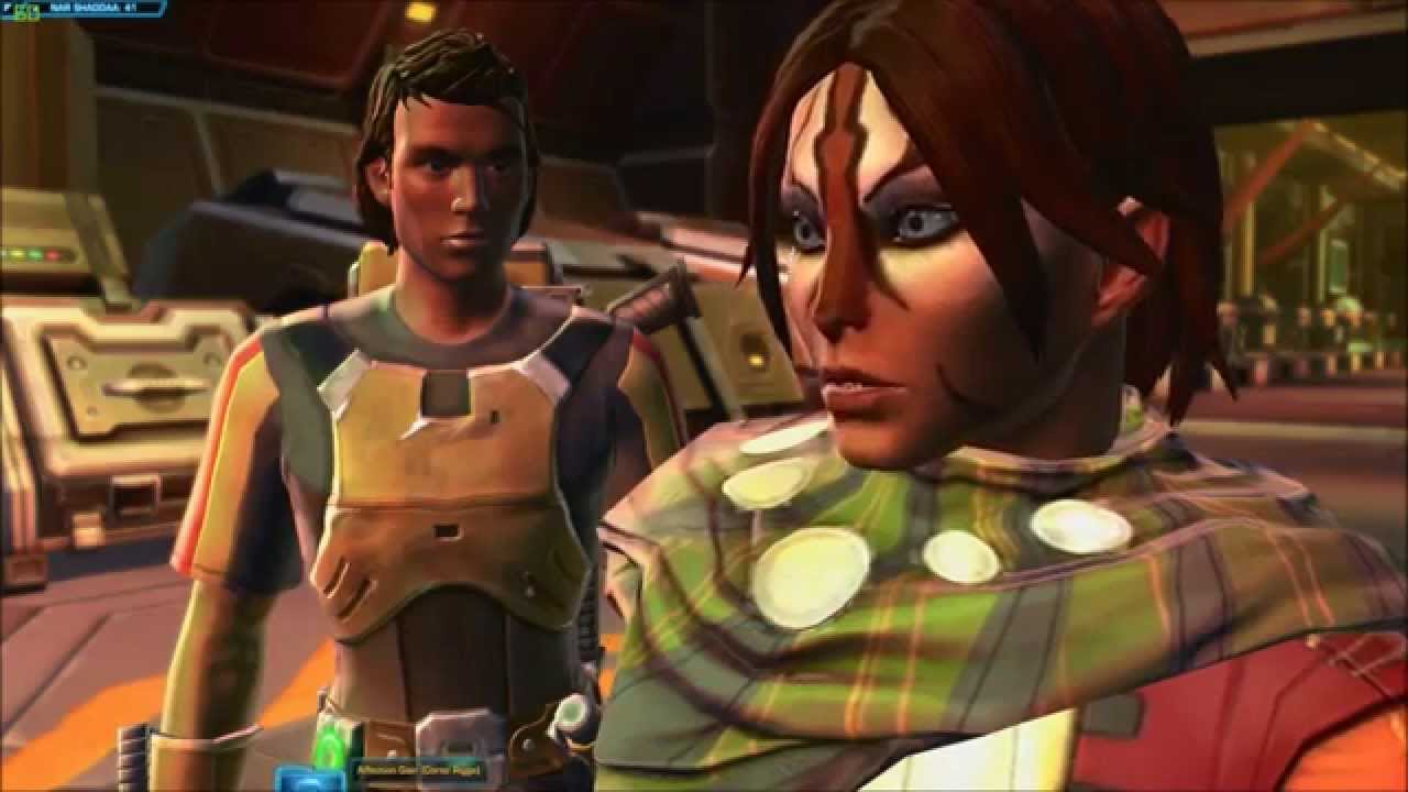 SWTOR Female Cathar Smuggler episode 11 - YouTube