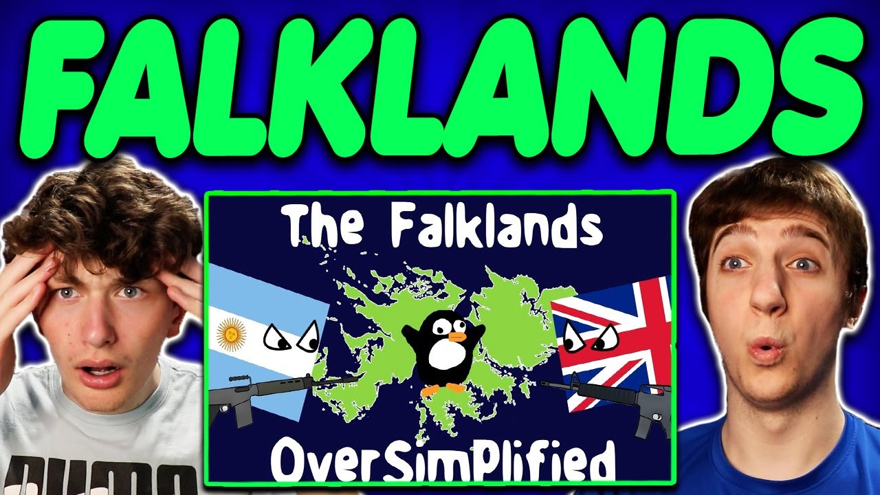 Americans React To Oversimplified - The Falklands REACTION!! (MiniWars ...
