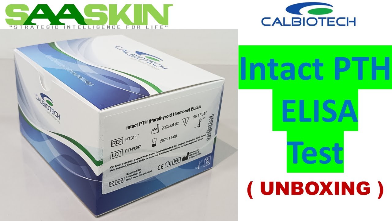 Calbiotech™ Intact PTH ELISA Test | Test Kit | UNBOXING | #PT311T ...