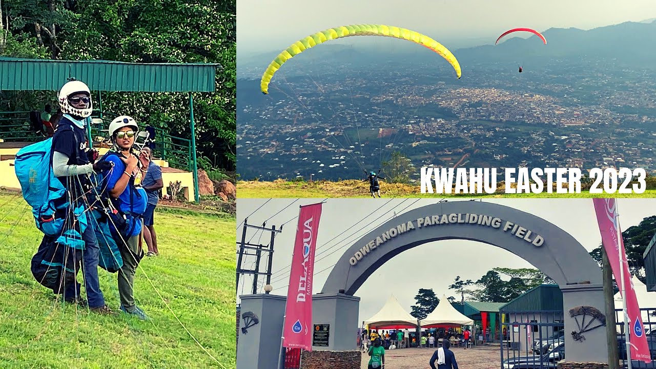 Kwahu Easter 2023 Paragliding Festival ( Amazing Scenes) - YouTube