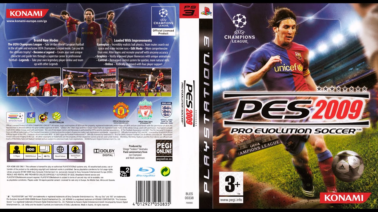 PES 2009 - Official Patch Season 2009-10 | FREE DOWNLOAD - YouTube