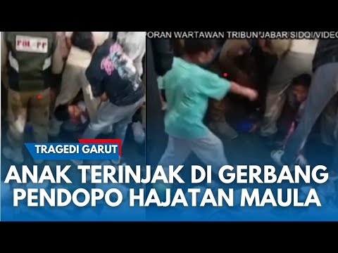 MOMEN ANAK Terinjak Puluhan Pria saat Makan Gratis Hajatan Anak Dedi Mulyadi! Meronta-ronta